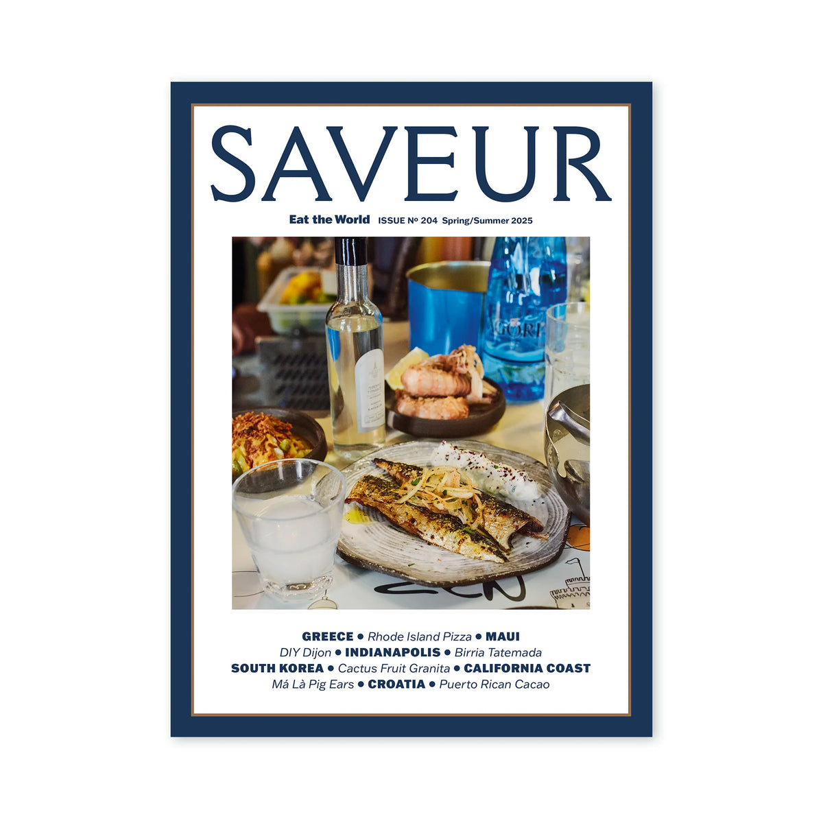 Saveur Magazine Issue 204 Spring/Summer 2025 – Archestratus Books + Foods