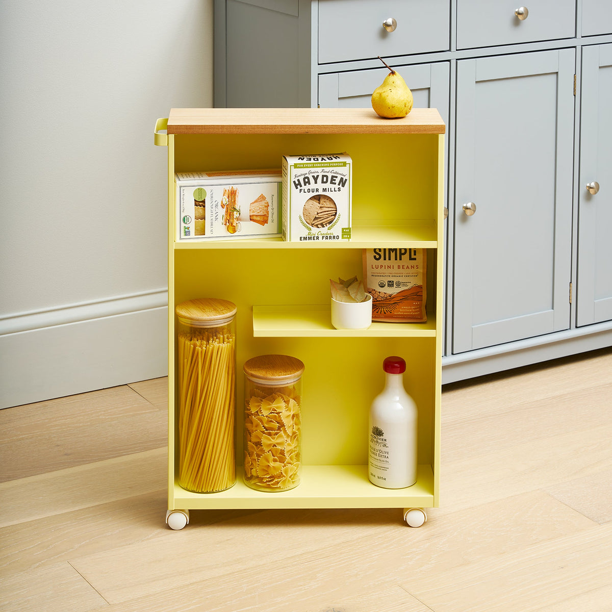Rolling Storage Cart (27" H) - Steel – Archestratus Books + Foods