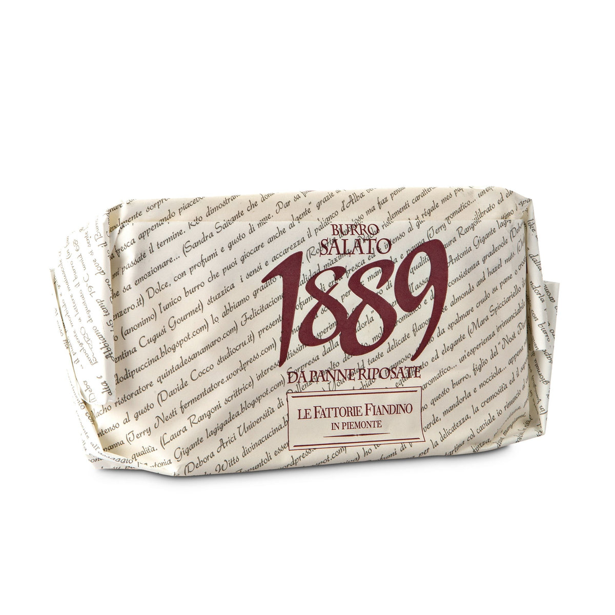 Fiandino Salted Butter - Burro 1889 – Archestratus Books + Foods