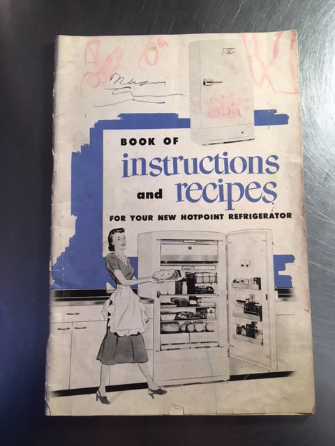 Book of Instructions and Recipes for your new Hotpoint refrigerator ...